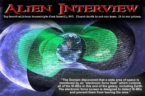 FORCE FIELD AROUND EARTH | ALIEN INTERVIEW Official Website